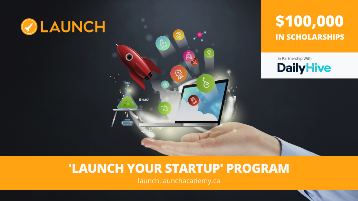 News Release: Launch Your Startup, providing $100,000 in scholarships ...