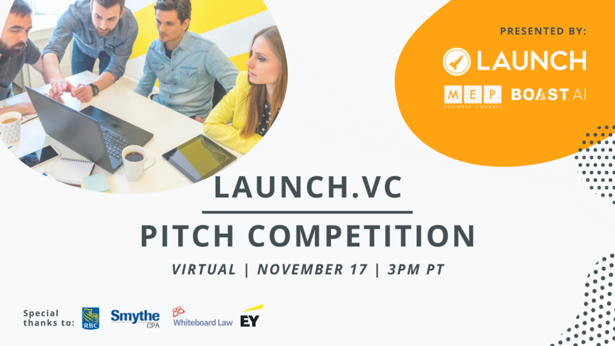 6 Startups to Vie for $20,000 at Launch.Vc Pitch Competition 2021 | Launch